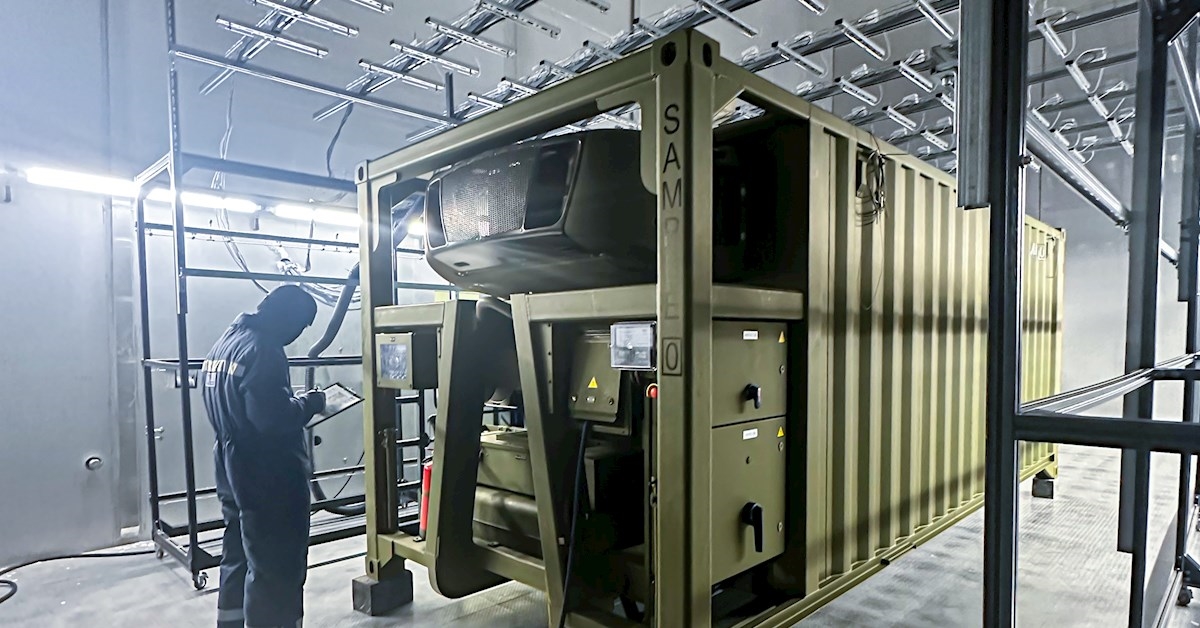 Nordic Shelters for military use delivered on time