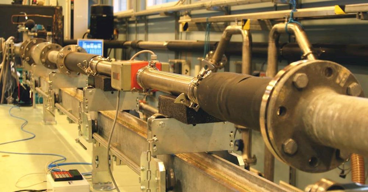 Water laboratory for calibration and type approval of flow meters