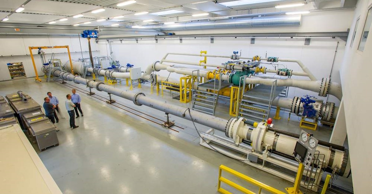 Request calibration for flow meters with natural gas and air