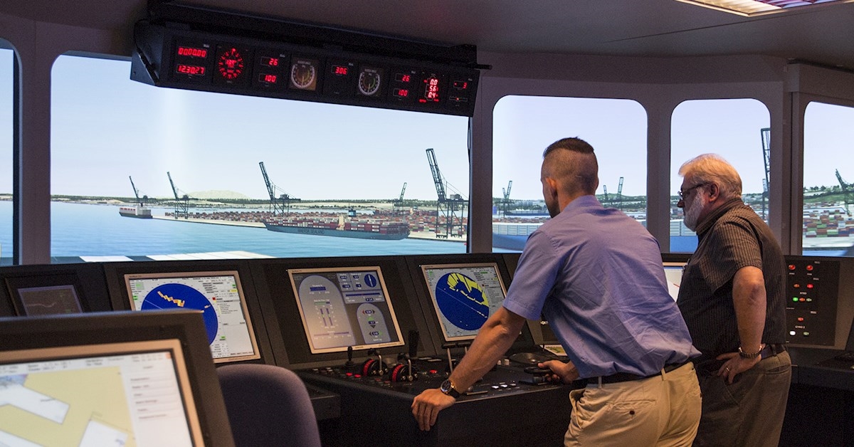 Maritime simulator-based test & training centre